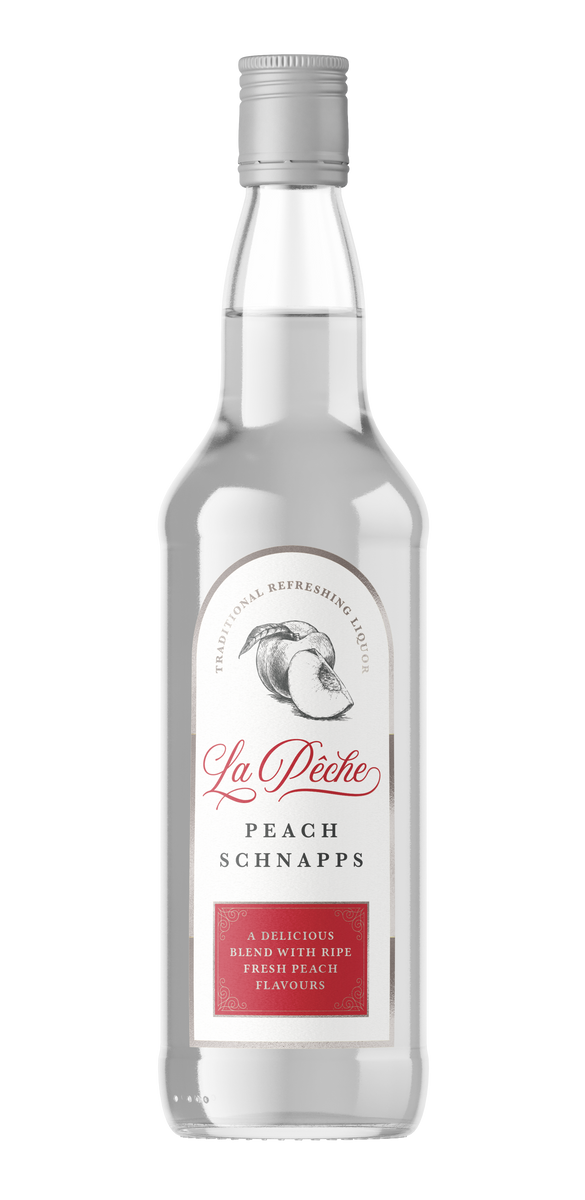 La Peche - Peach Schnapps 70cl - 14.9 ABV – Mallows Bottling
