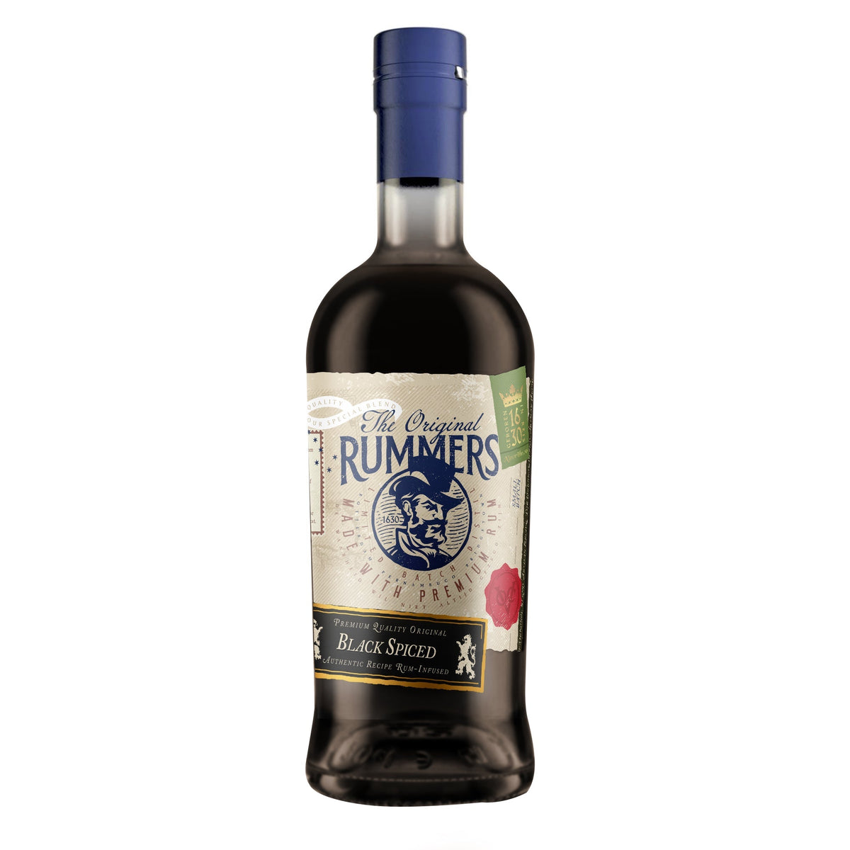 Rummers Black Spiced Rum First Edition Limited Run 40% abv - 70cl ...