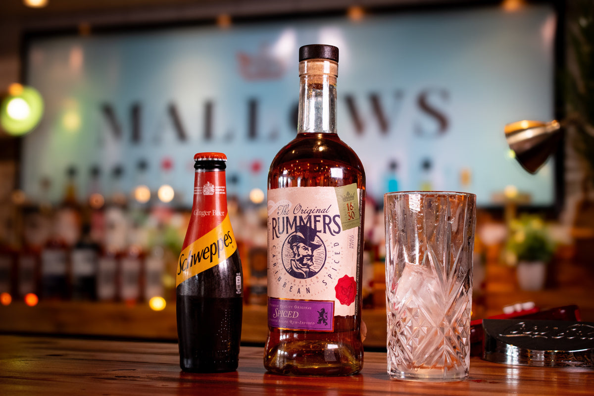 Rummers Spiced Rum Spirit 70cl - 35% ABV – Mallows Beverages