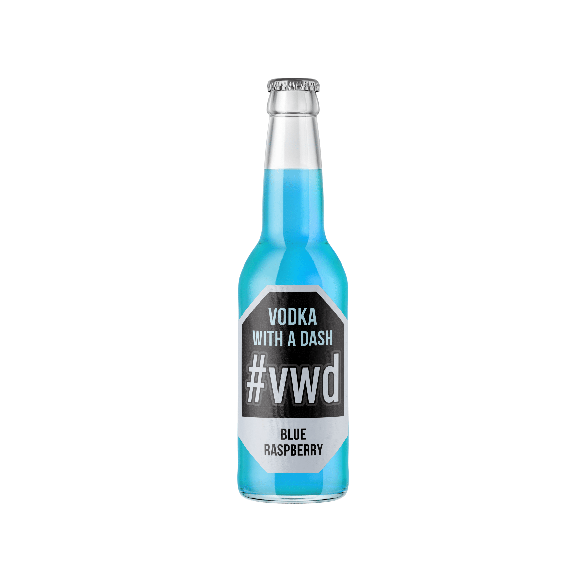 VWD Vodka with a Dash Blue Raspberry Drink (3.4% ABV) – Mallows Beverages